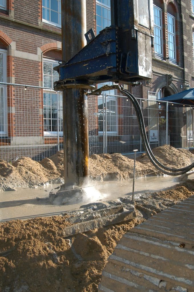 Soilmix-palenwand - Soilmix - Winmix uw partner bij grondkering