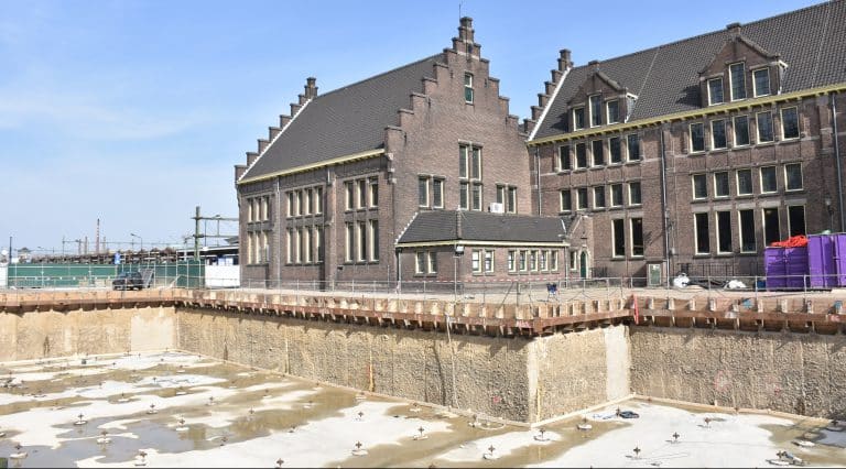 Grondkering berliner wand - Soilmix - Winmix uw partner bij grondkering